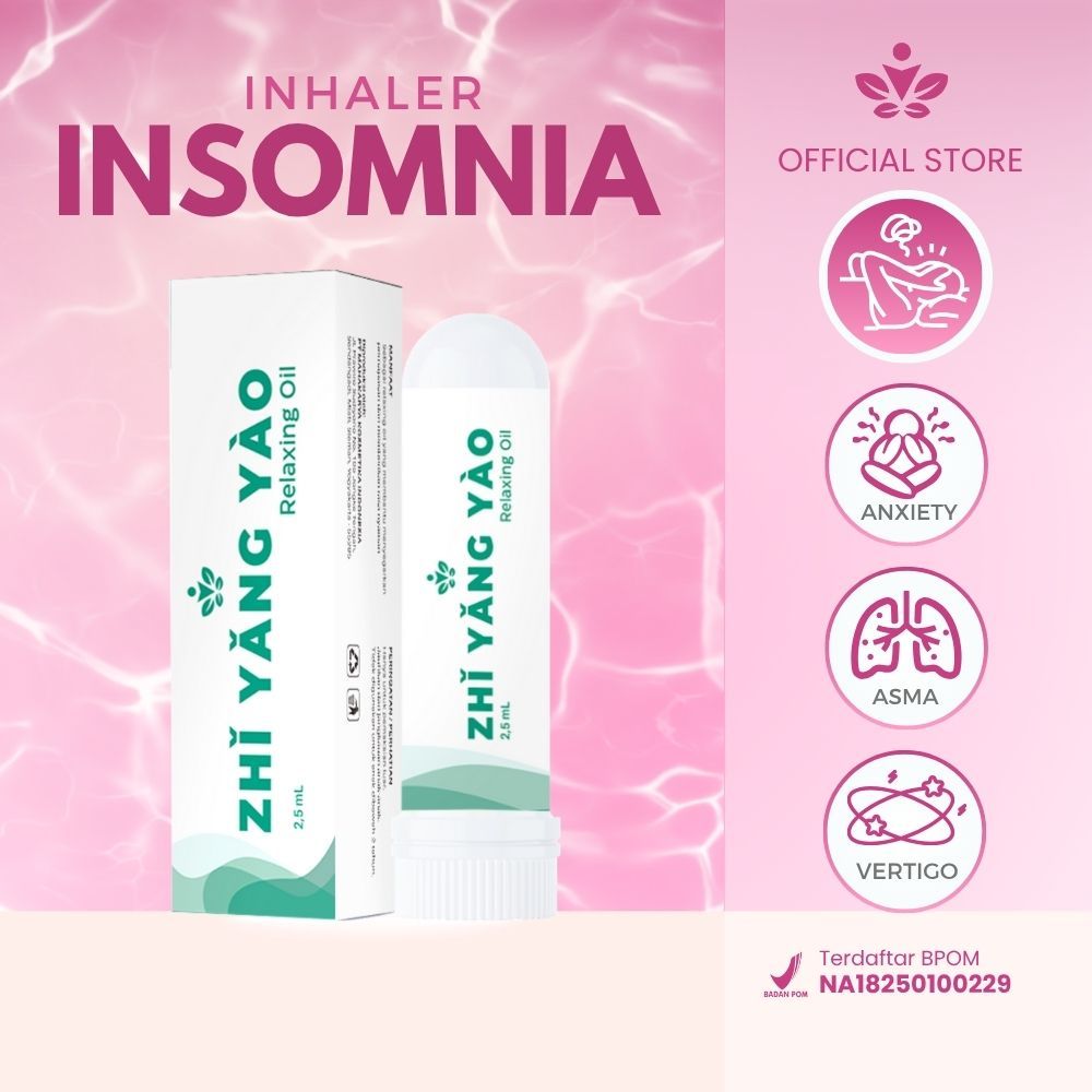 Jual ZHI YANG YAO Inhaler Insomnia Sulit Tidur Aromaterapi Atasi ...