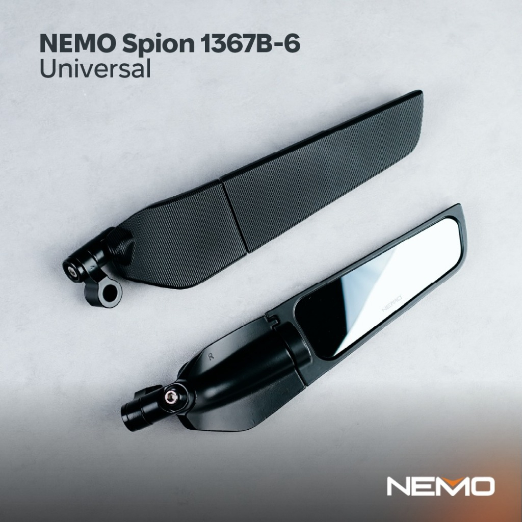 Jual NEMO Spion (1367B-6) Universal Kaca Cembung (BIG) | Shopee Indonesia
