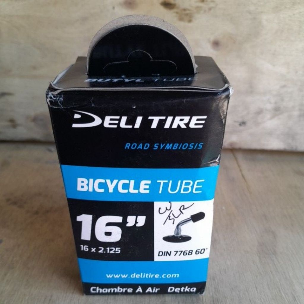 Jual Ban Dalam sepeda 16 × 2.125 swallow pentil bengkok untuk sepeda listrik / selis / ban dalam ...