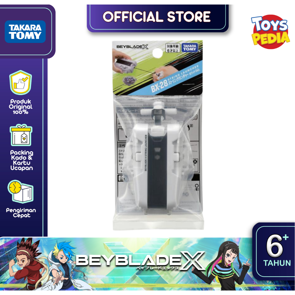 Jual Beyblade X BX-29 Custom Grip White Ver – Mainan Gasing Anak ...