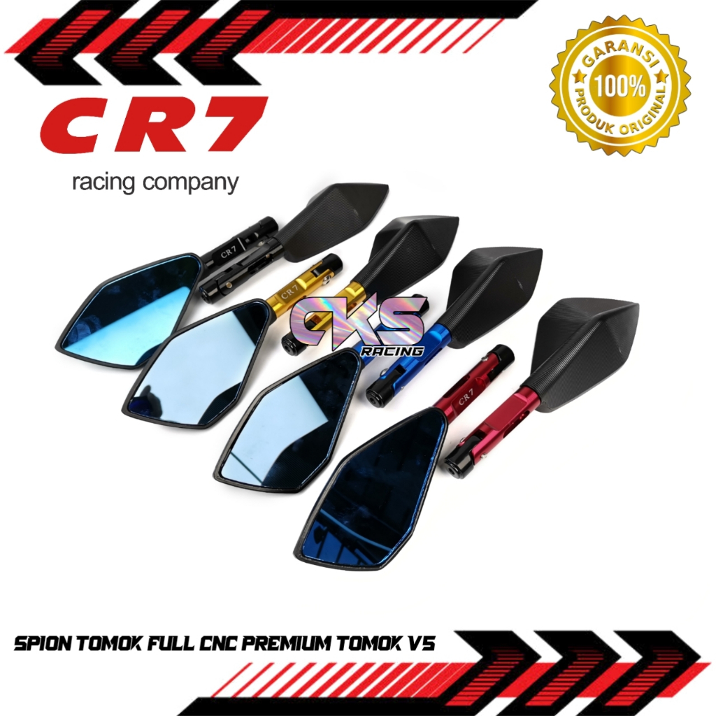 Jual SPION TOMOK V5 CR7 CNC SPION MOTOR SPION TOMOK KACA BESAR LIPAT ...