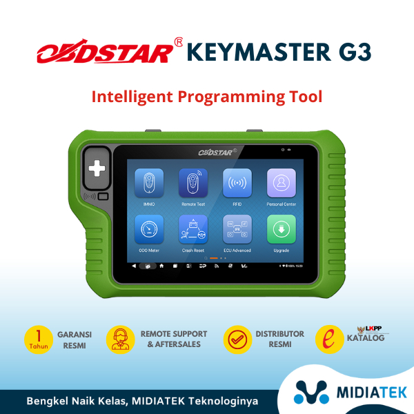 Jual OBDSTAR KEYMASTER G3 KEY PROGRAMMING TOOLS (INDONESIA FULL VERSION ...