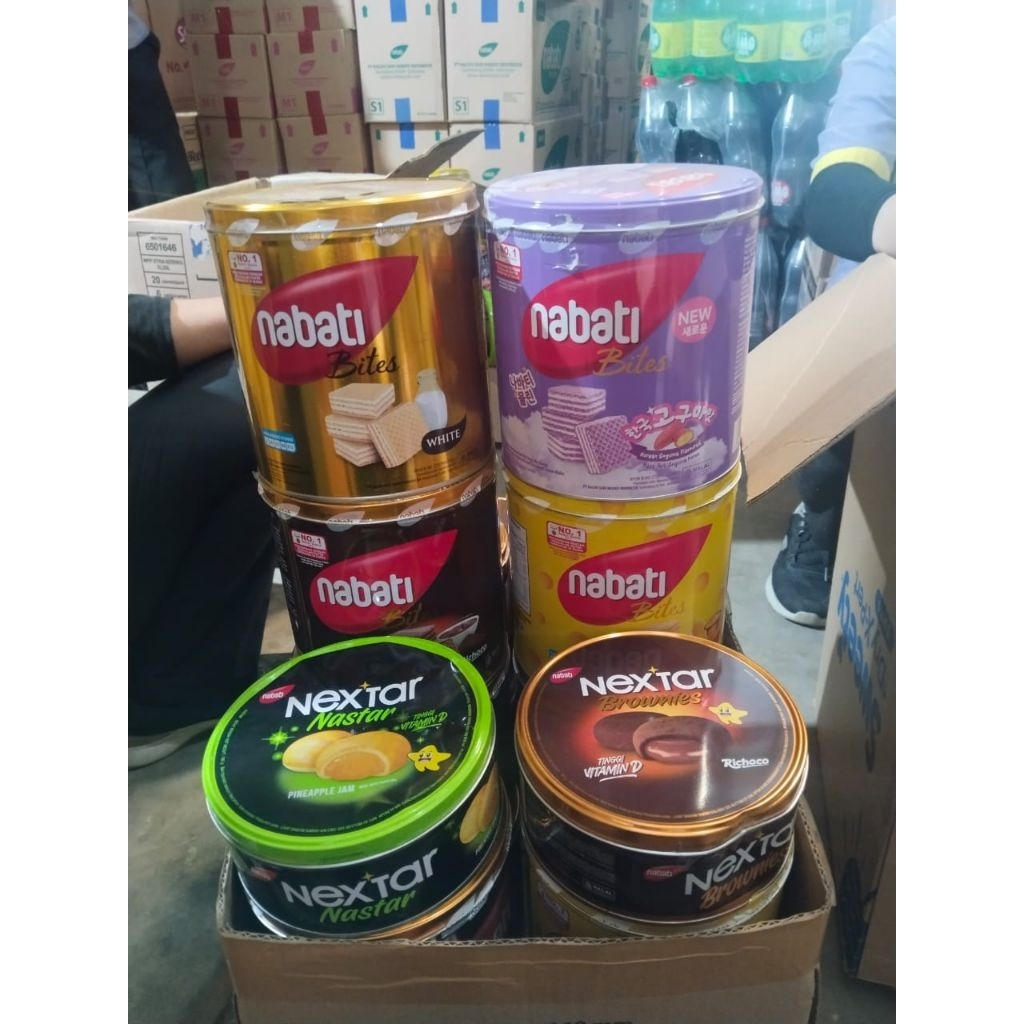Jual Snack cemilan kaleng nabati coklat bites nextar | Shopee Indonesia