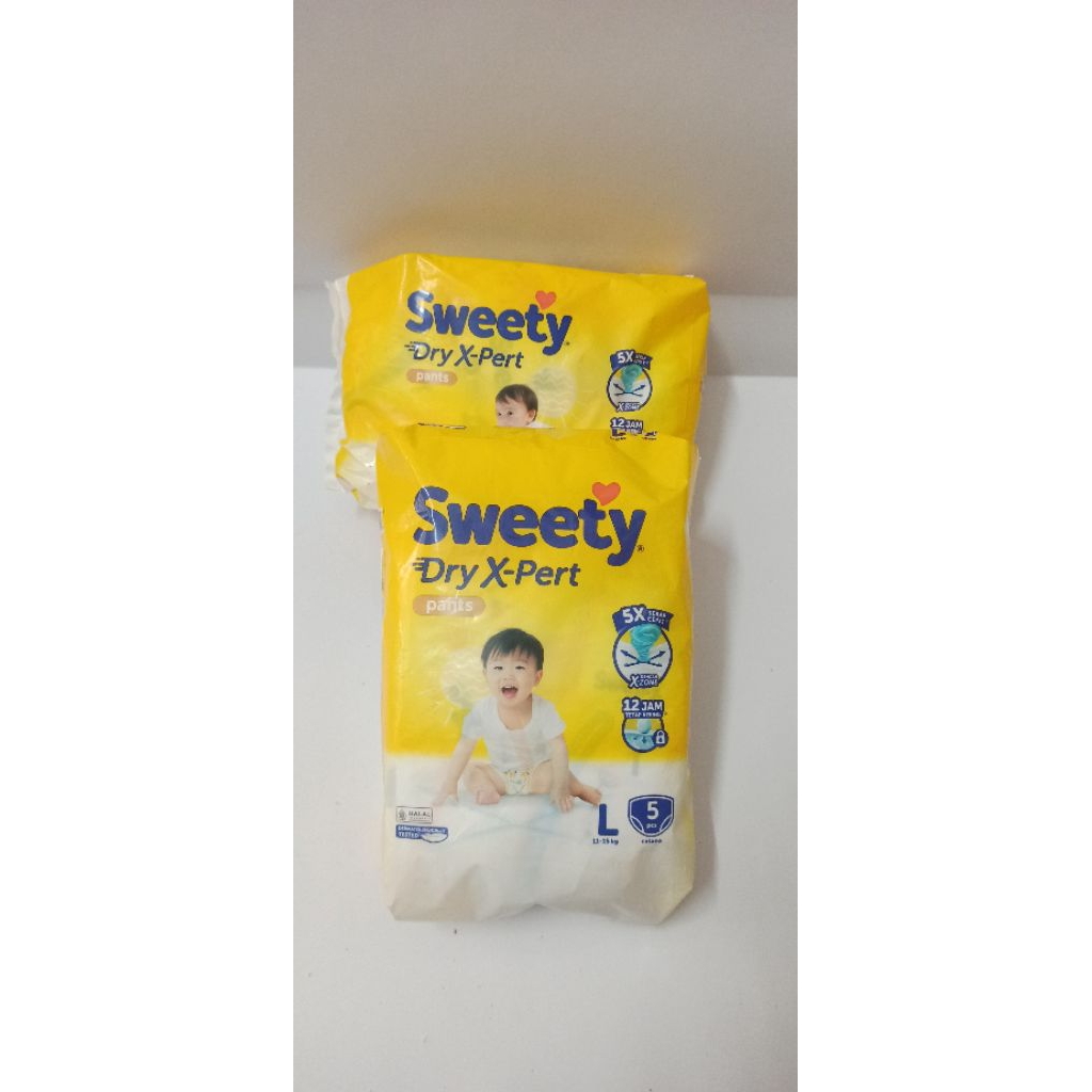 Jual Popok Sweety Pants Dry Expert pack L5 | Shopee Indonesia