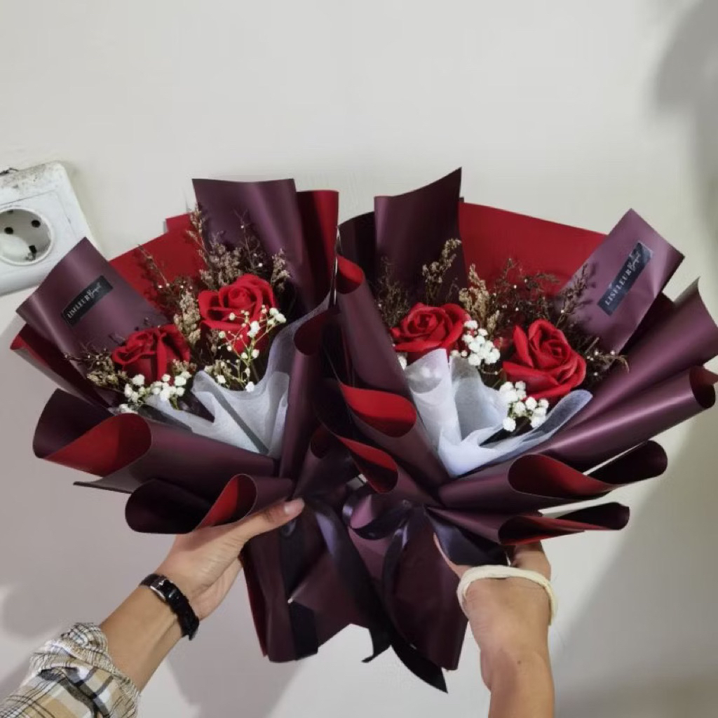 Jual buket bunga sabun ukuran kecil kode KIYA | Shopee Indonesia