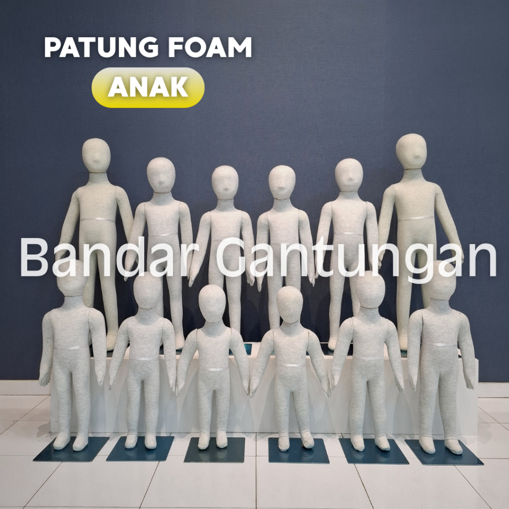Jual Patung Manekin Full Body Foam Anak Manekin Foam Busa Manekin Dummy ...