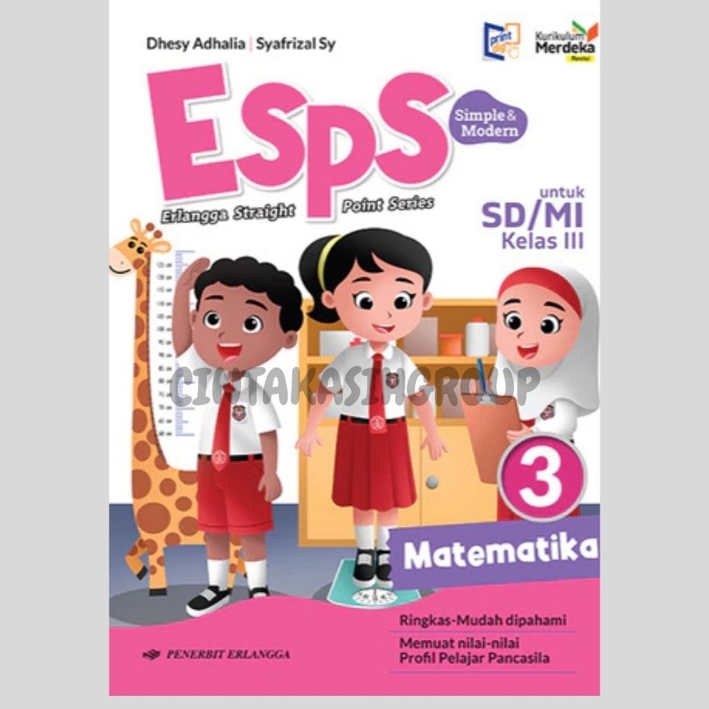 Jual ESPS Matematika 3 SD merdeka | Shopee Indonesia