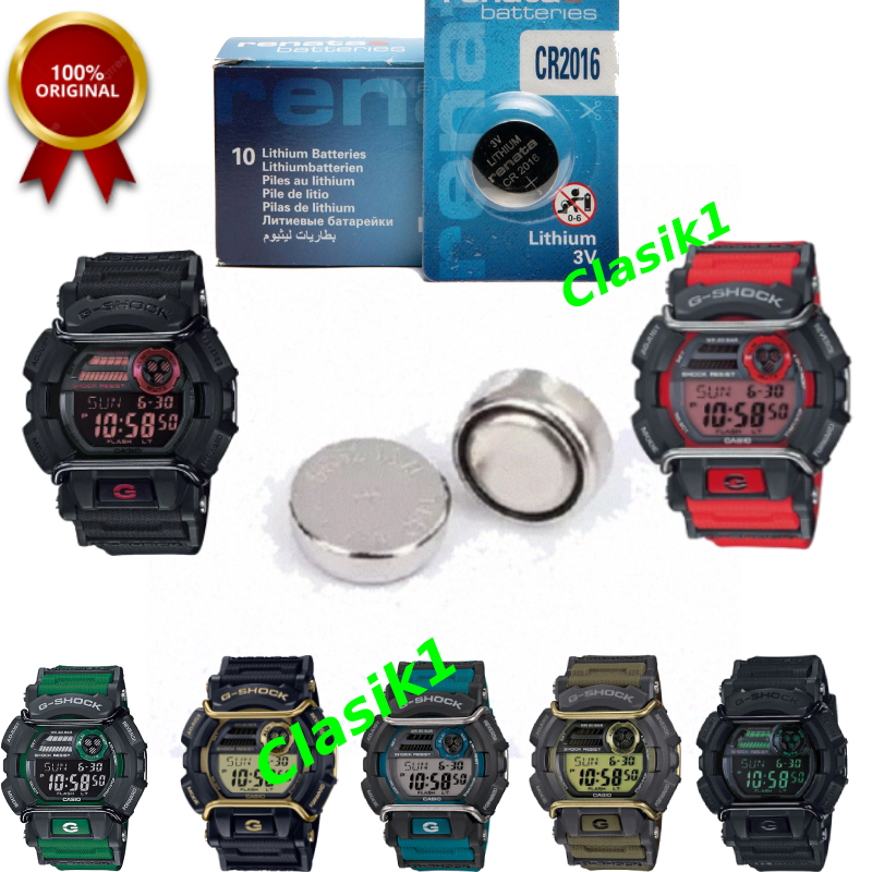 Jual Baterai Ori jam tangan casio G-shock GD-400 (All Series) Batu ...