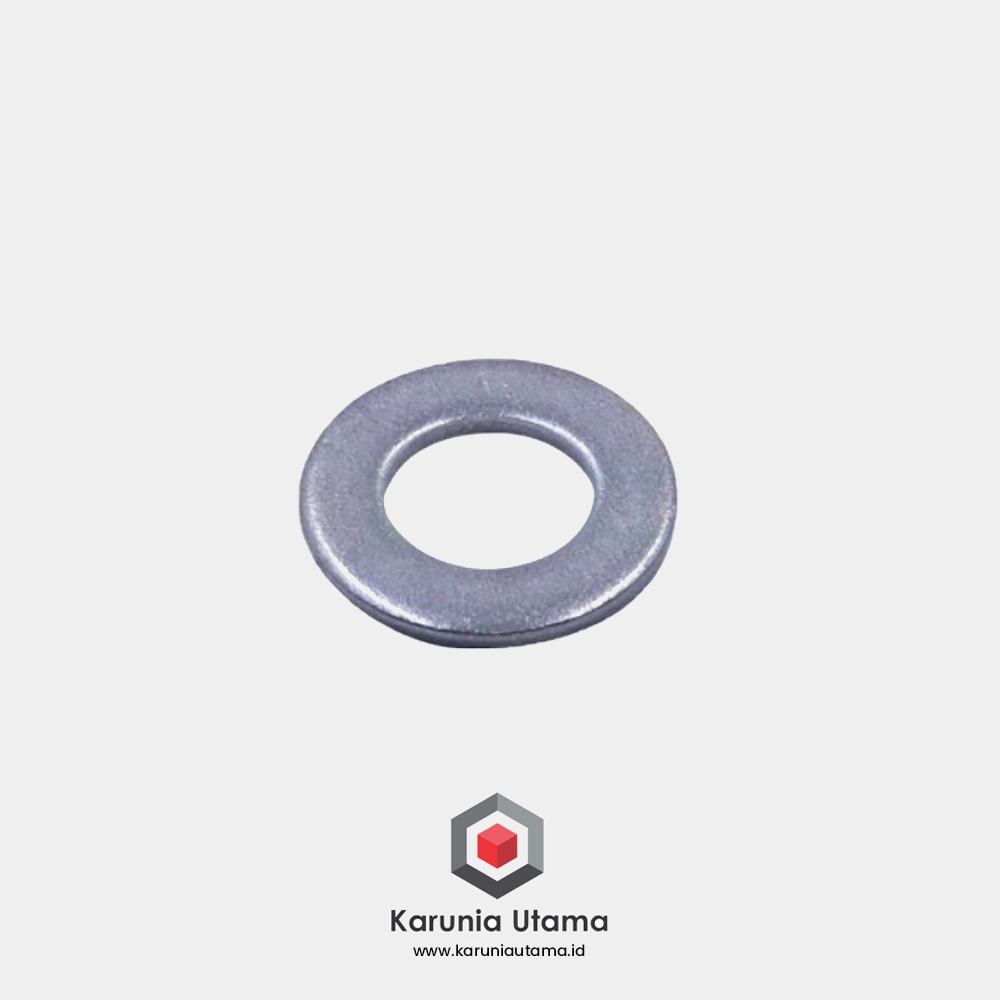 Jual Ring Plat Putih M18 / Plate Washer Zinc Plated Galvanis White M18 ...