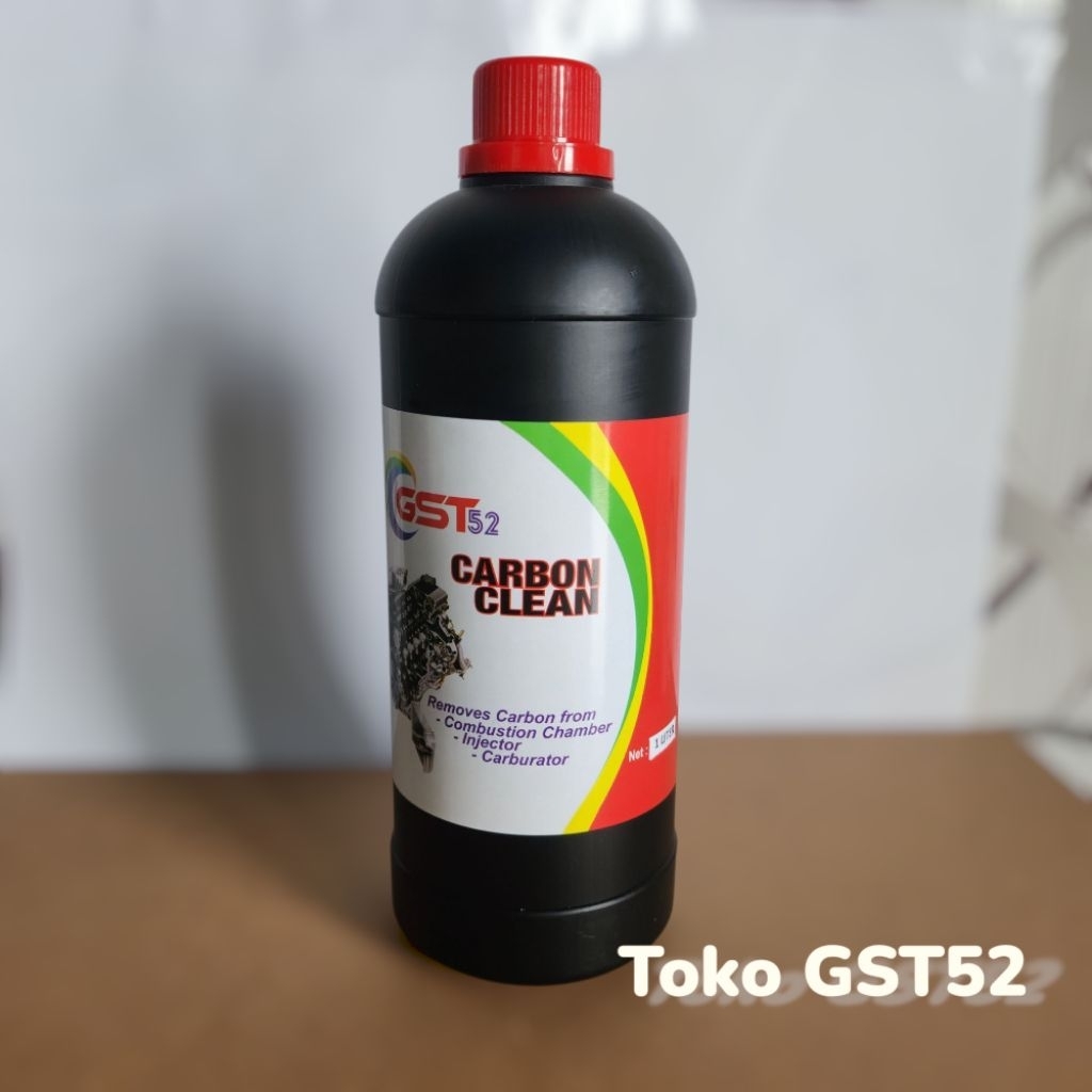 Jual Cairan Gurah Mesin Pembersih Kerak Mesin Carbon Clean GST52 Ukuran 1 liter | Shopee Indonesia