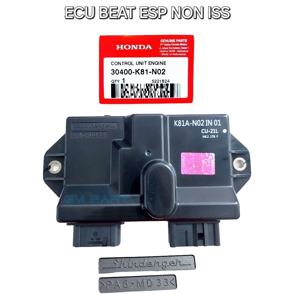 Jual ECU BEAT POP ESP SCOOPY ESP CONTROL UNIT ENGINE 30400-K81-N02 ...