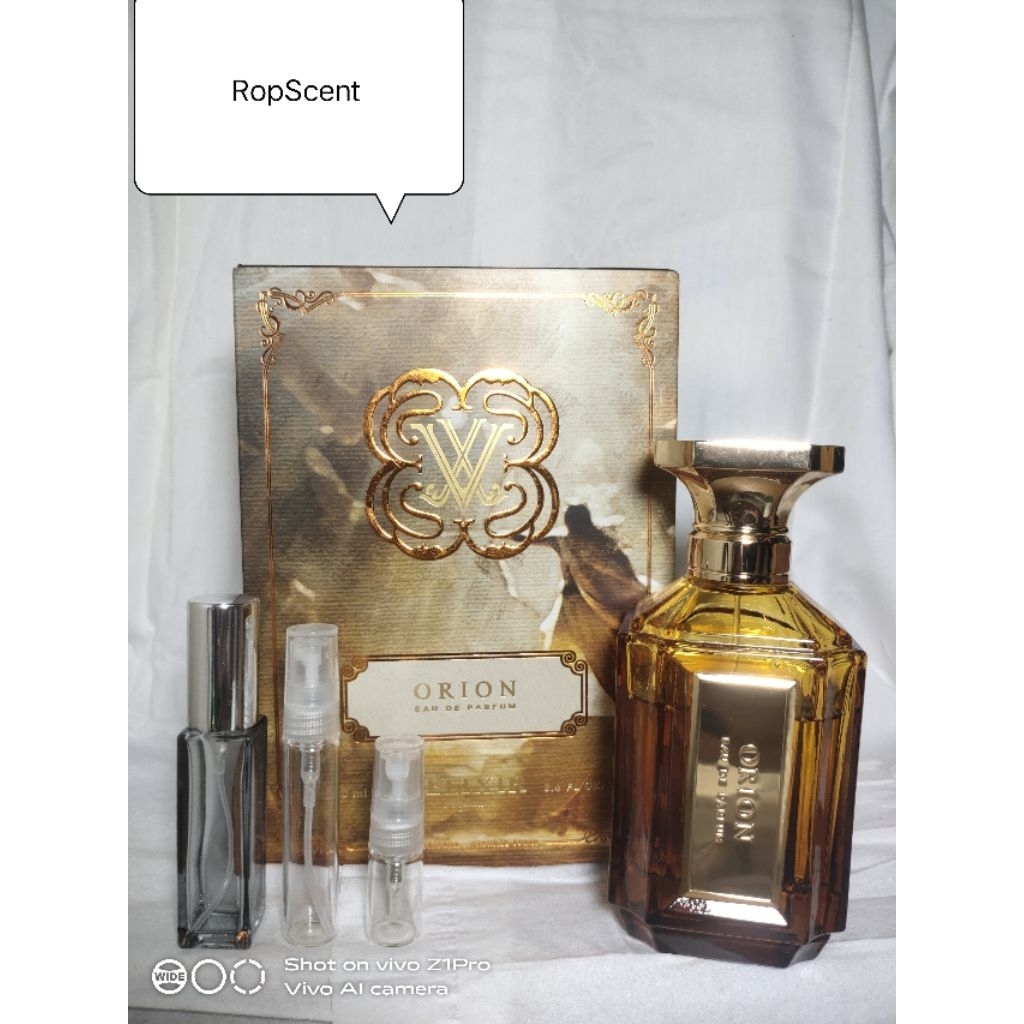 Jual Tester Parfum [Decant] Parfum Velixir Orion | Shopee Indonesia