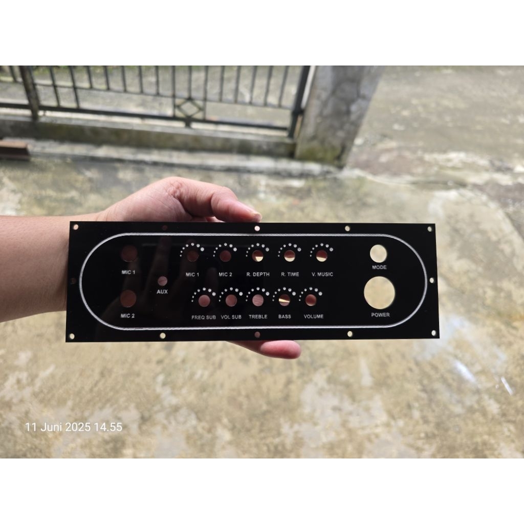 Jual panel tone control akrilik 2mm | Shopee Indonesia