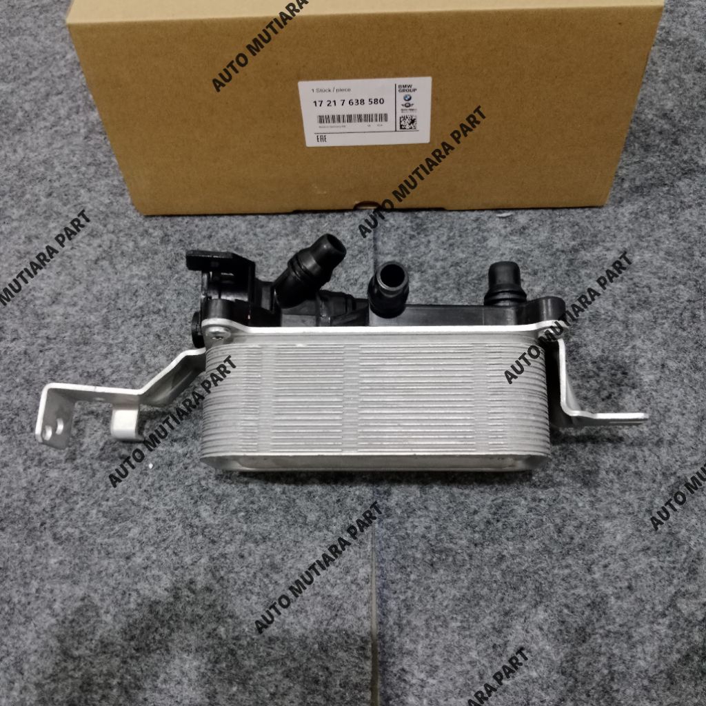Jual Oil Cooler Matic BMW N52 F10 F01 F02 17217638580 Genuine ...