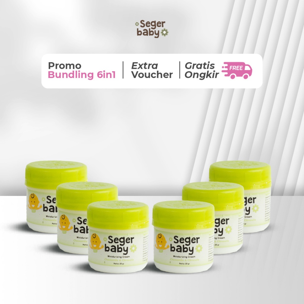 Jual Seger Baby Bundle 6in1 Moisturizer Cream Chamomile & Citronella ...