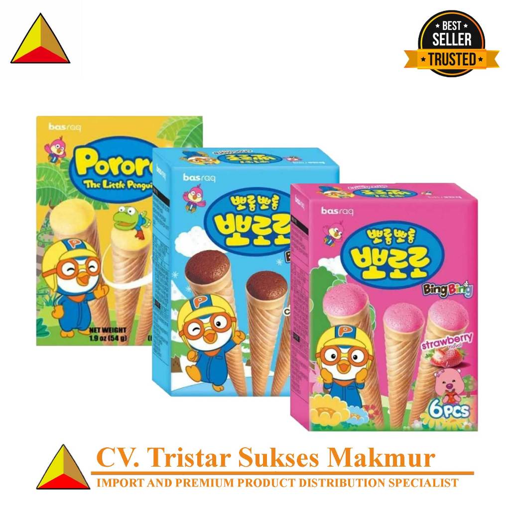Jual PORORO ICE CONE 54GR | Shopee Indonesia