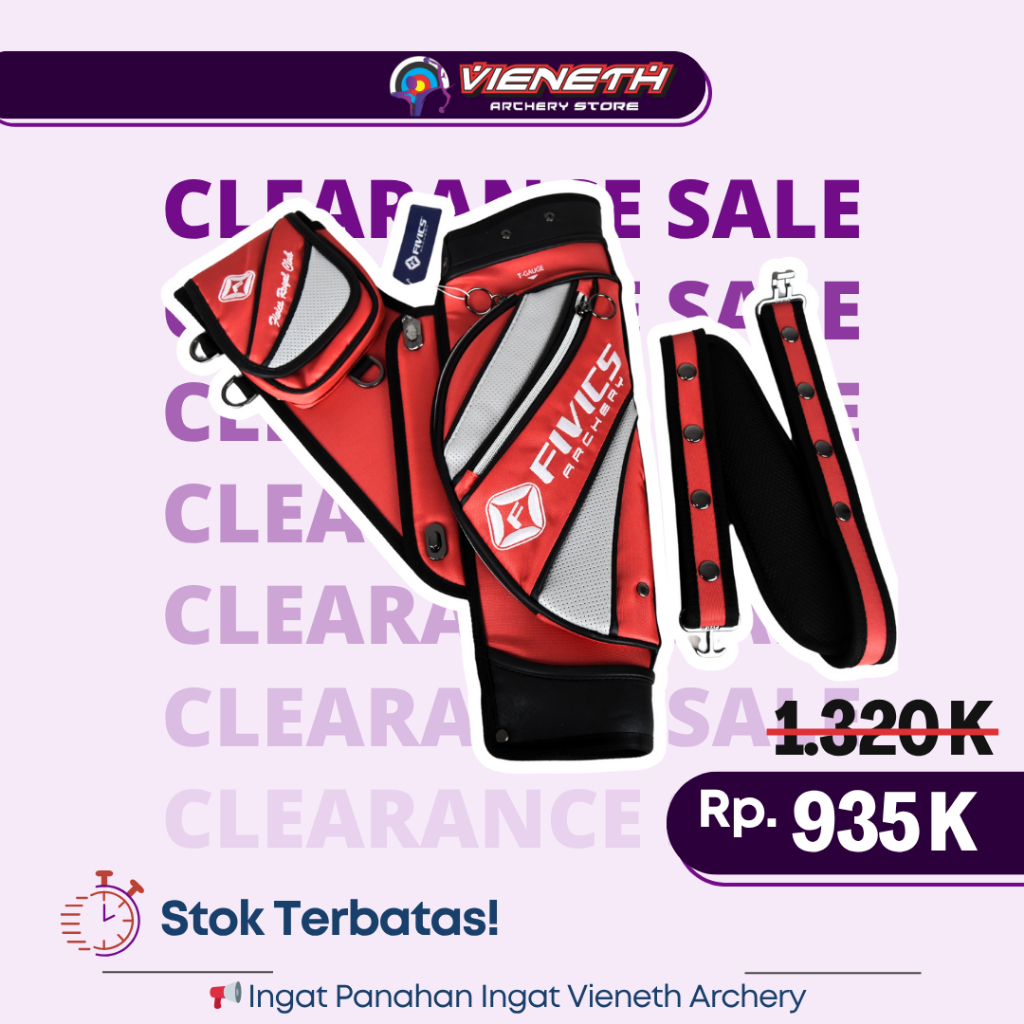 Jual FIVICS ACCENDO TOURNAMENT HYPER QUIVER TARGET - PANAHAN | Shopee ...