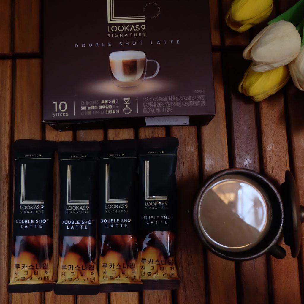 Jual KOPI KOREA Namyang LOOKAS9 SIGNATURE Double Shot Latte (Kopi Ecer ...