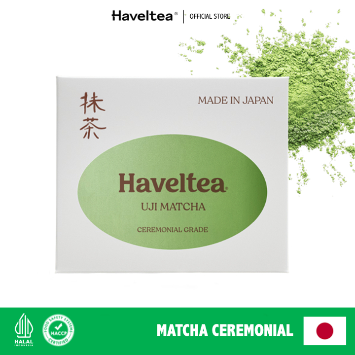 Jual Haveltea Uji Matcha Ceremonial Grade Matcha Powder 100% Japan ...
