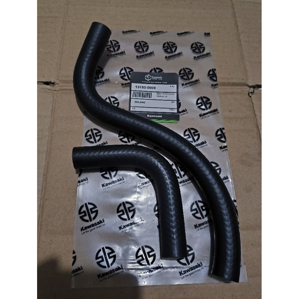 Jual SELANG RADIATOR ATAS BAWAH NINJA R RR SS ORIGINAL KAWASAKI ORI ...