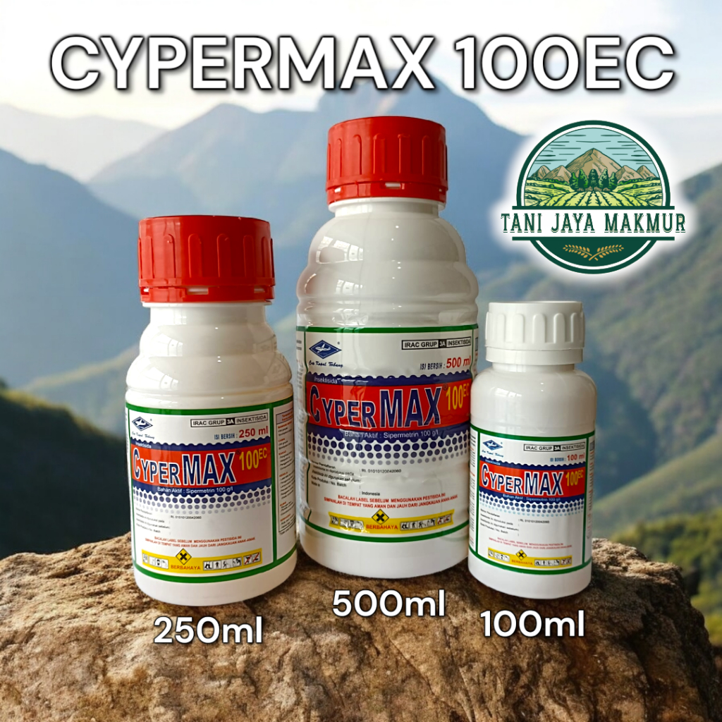 Jual CYPERMAX 100EC INSEKTISIDA PESTISIDA HAMA100ML/250ML/500ML ...
