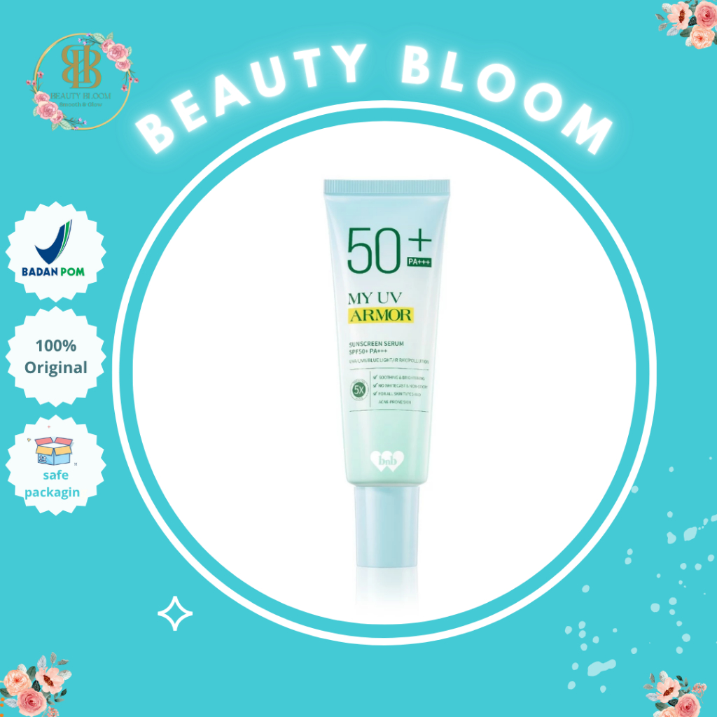 Jual BNB Barenbliss My UV Armor Sunscreen Serum SPF 50+ PA+++ 30g ...