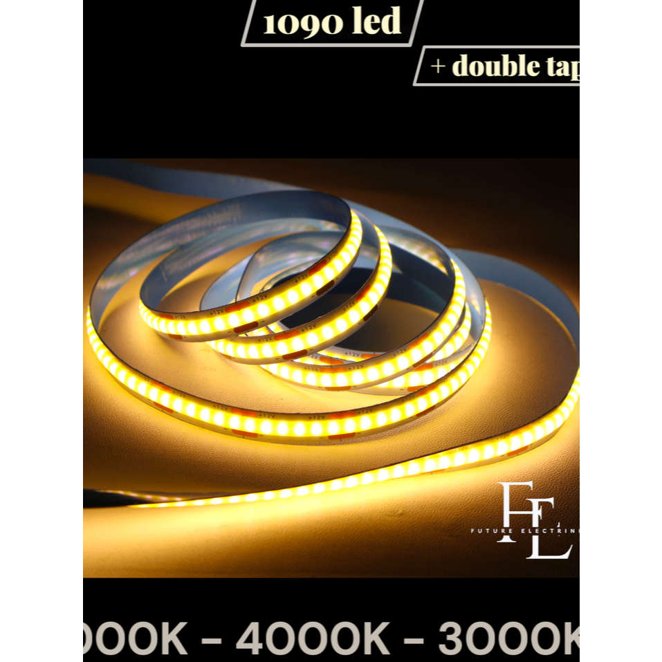 Jual LED Stripe COB 12V & 24V/ Lampu Led Strip 12Volt 24Volt/ Lampu ...