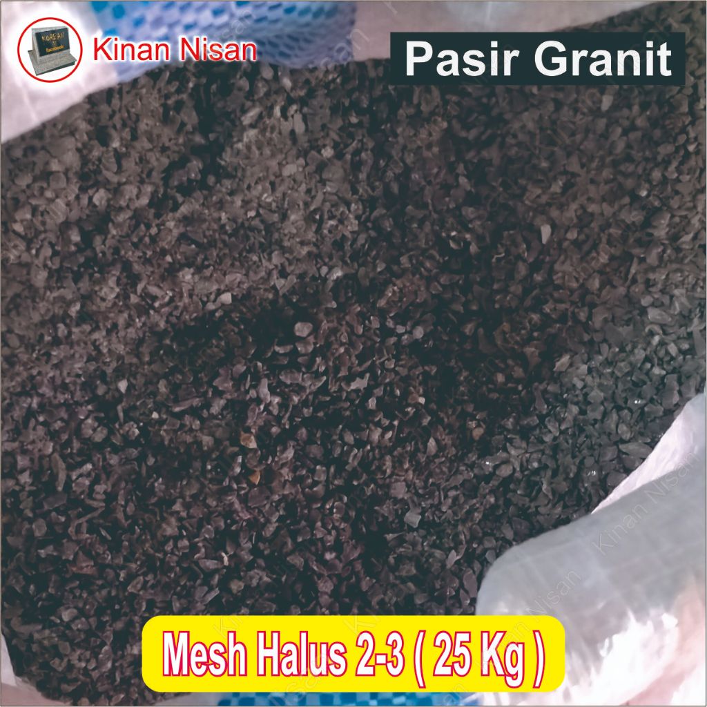 Jual Pasir Granit Mesh Halus 2-3 (25 Kg) | Shopee Indonesia
