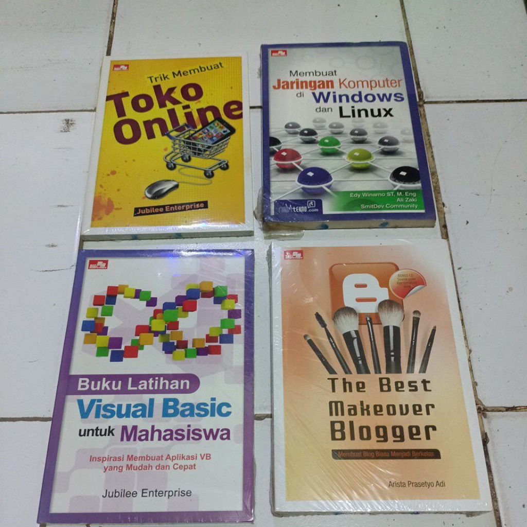 Jual Buku komputer buku latihan visual basic untuk mahasiswa Trik membuat toko online Membuat ...
