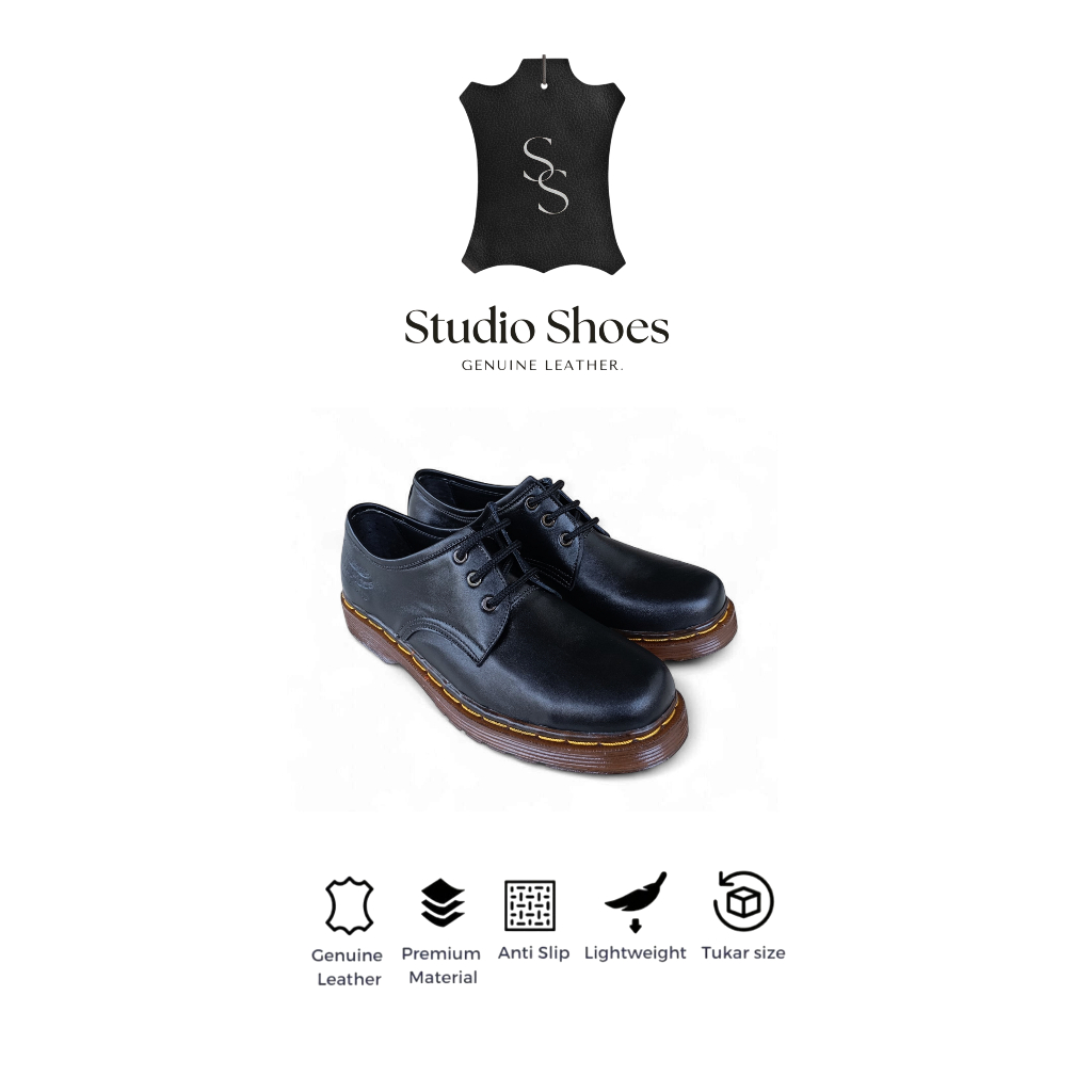 Jual Sepatu Pantofe Model Dokmart Kulit Asli Original Sepatu Pria ...