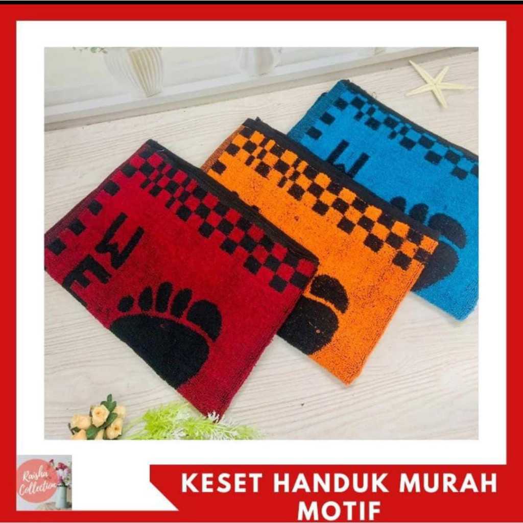 Jual SM Keset Handuk Murah Motif / Salur | Shopee Indonesia
