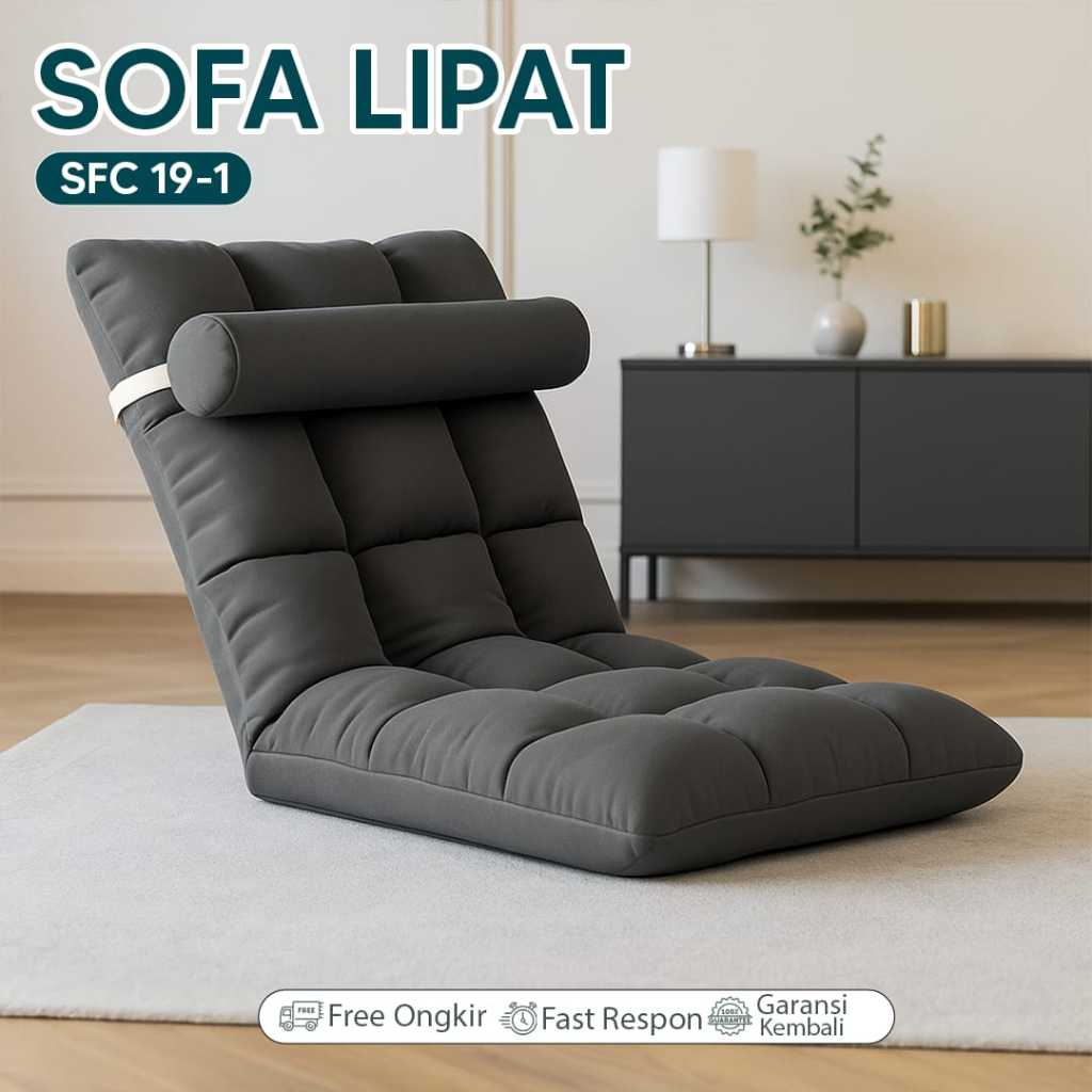 Jual Sofa Lantai Lipat SFC-19-1 Kursi Lantai Lesehan Minimalis homeinteriorstore | Shopee Indonesia