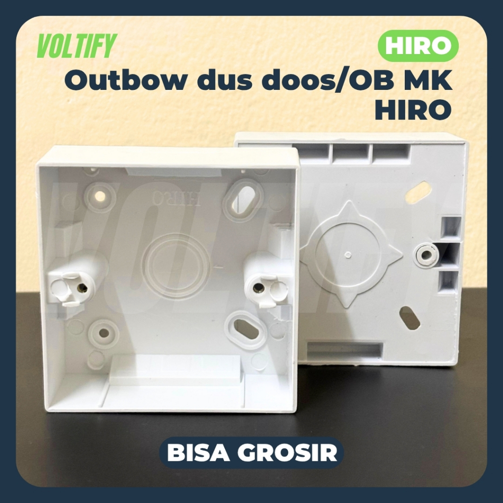 Jual (Voltify) Outbow Dus Doos OB MK HIRO Dudukan Stop Kontak Alat ...