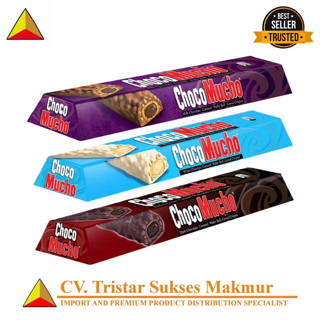 Jual CHOCO MUCHO BIG BAR 125gr / WAFFER ROLL LAPIS COKLAT | Shopee ...