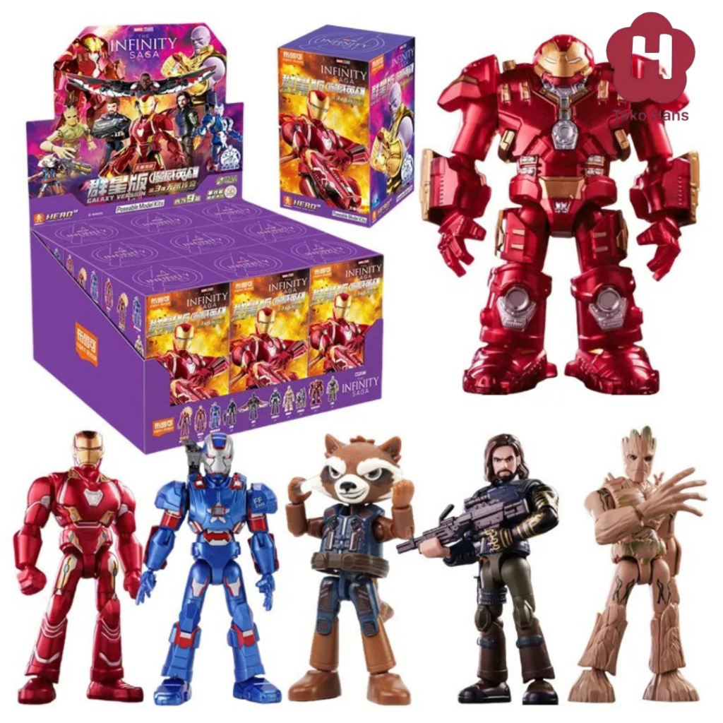 Jual Blokees Figur Marvel Infinity Saga Avengers Galaxy Version 3 ...