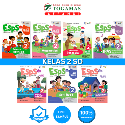 Jual ESPS BAHASA INDONESIA UNTUK SD/MI KELAS II (KURIKULUM MERDEKA) 2 - ESPS MATEMATIKA SD/MI ...