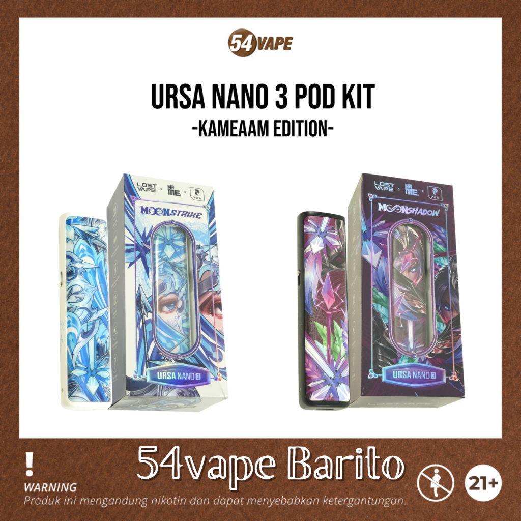 Jual Ursa Nano 3 Pod 1200mAH 2.5ml Kameaam Edition | Shopee Indonesia
