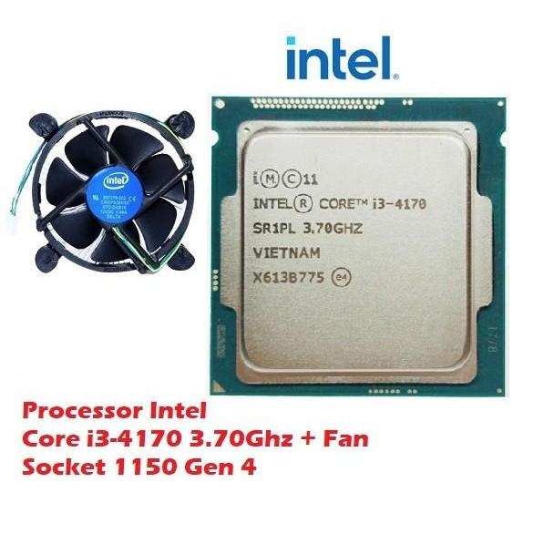 Jual Processor Intel i3 i5 i7 4170/4590/4770/4790 TRAY+FAN Socket 1150 ...