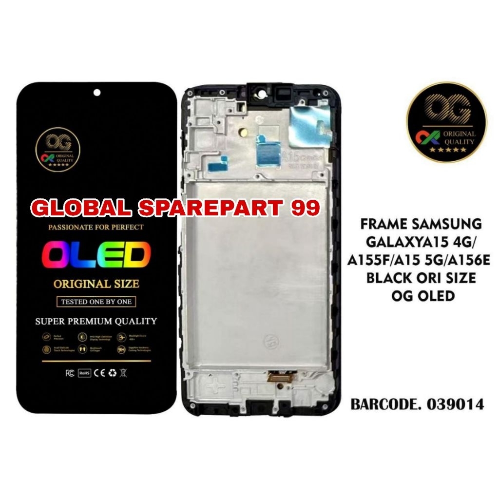 Jual LCD SAMSUNG GALAXY A15 4G A155 A155F / A15 5G A156 A156E +FRAME ...