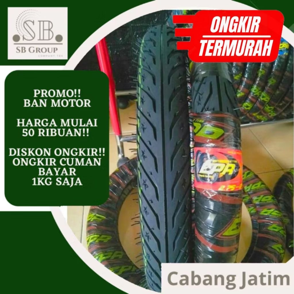 Jual Ban Motor Bebek Supra Smash Jupiter Ukuran Dapat Dipilih 250 , 275 ...