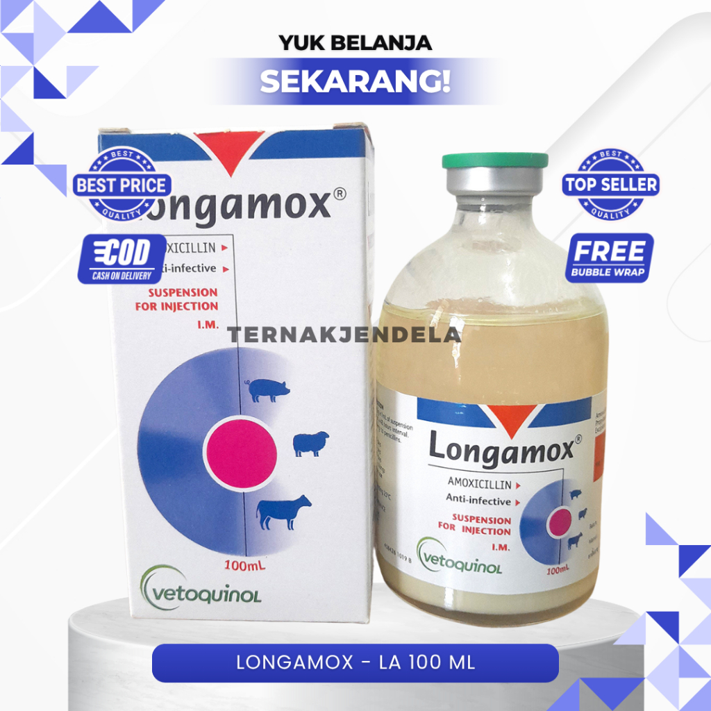 Jual LONGAMOX - LA 100 ML PENGGANTI INTRAMOX | Shopee Indonesia