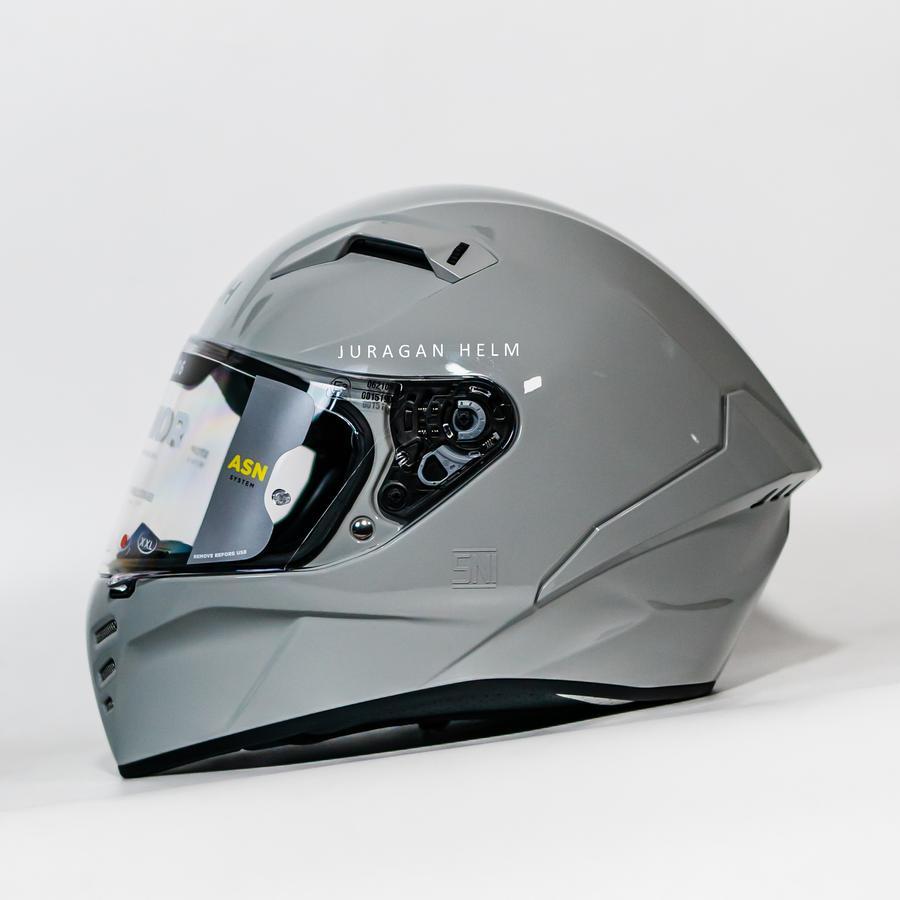 Jual AIROH CONNOR COLOR CEMENT GREY FULL FACE HELMET | Shopee Indonesia