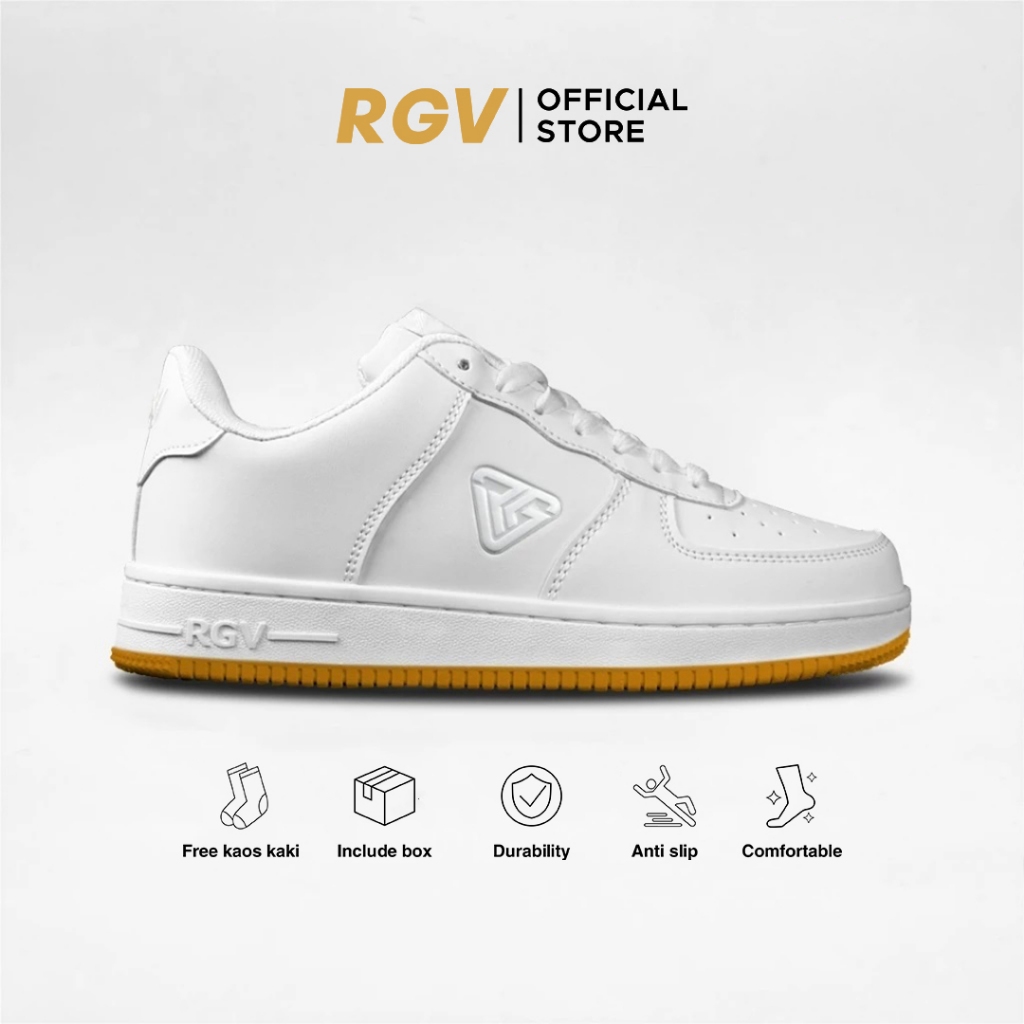 Jual RGV 36 - 45 Sepatu Putih Sneakers Pria dan Wanita Series Duco ...