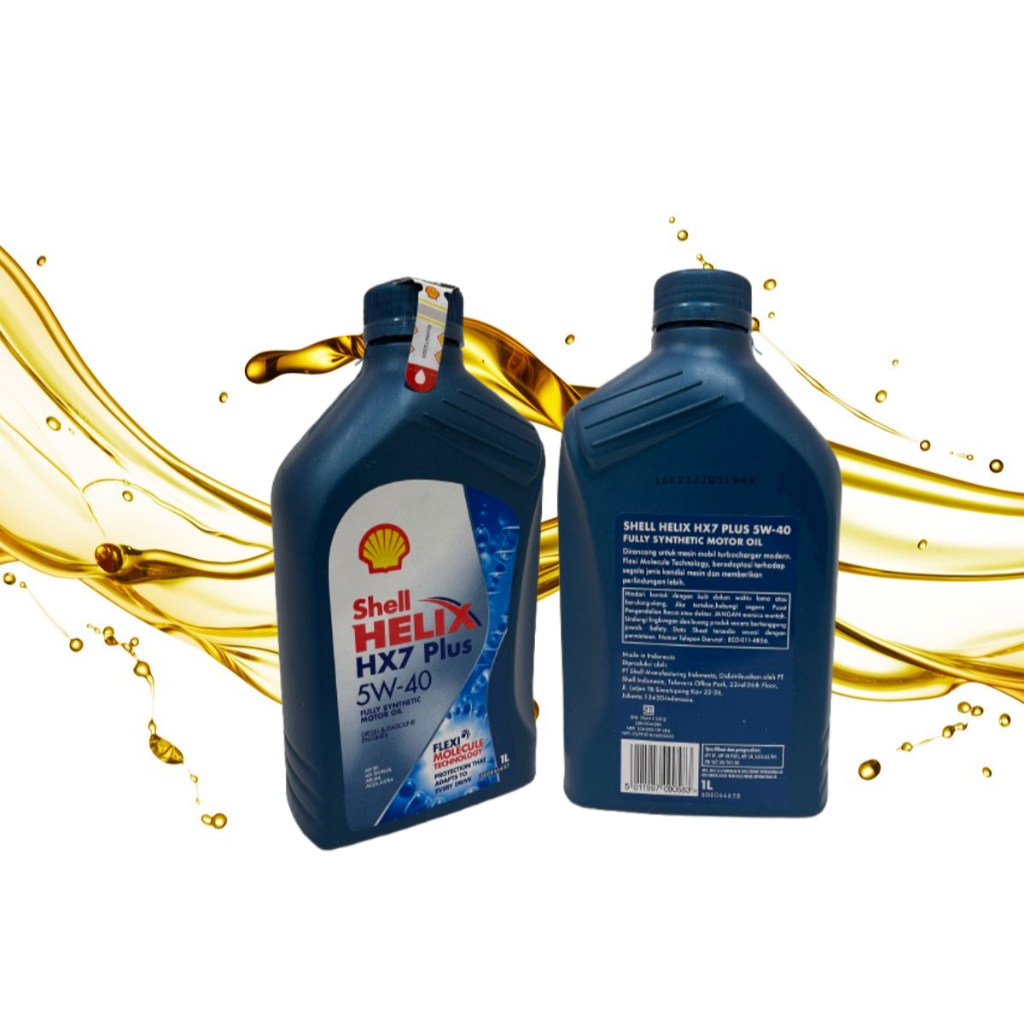 Jual Shell Helix HX7 Plus 5W-40 Motor Oil 1Liter | Shopee Indonesia