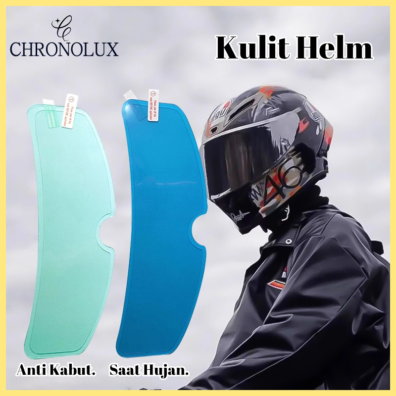 Jual Sticker Anti Air Hujan Stiker Kaca Film Helm Motor Helmet Visor ...