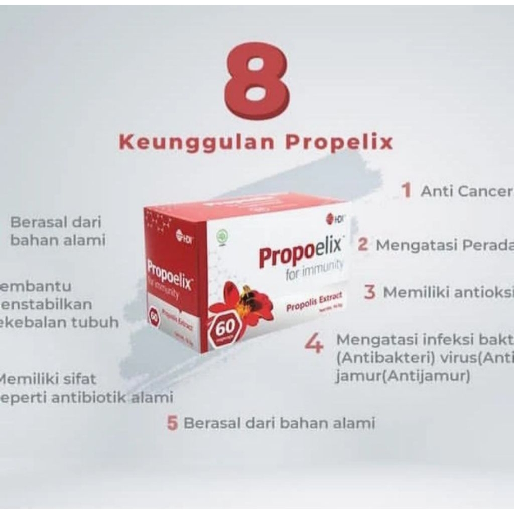 Jual propoelix for immunity 60 kapsul ori 2027 segel | Shopee Indonesia