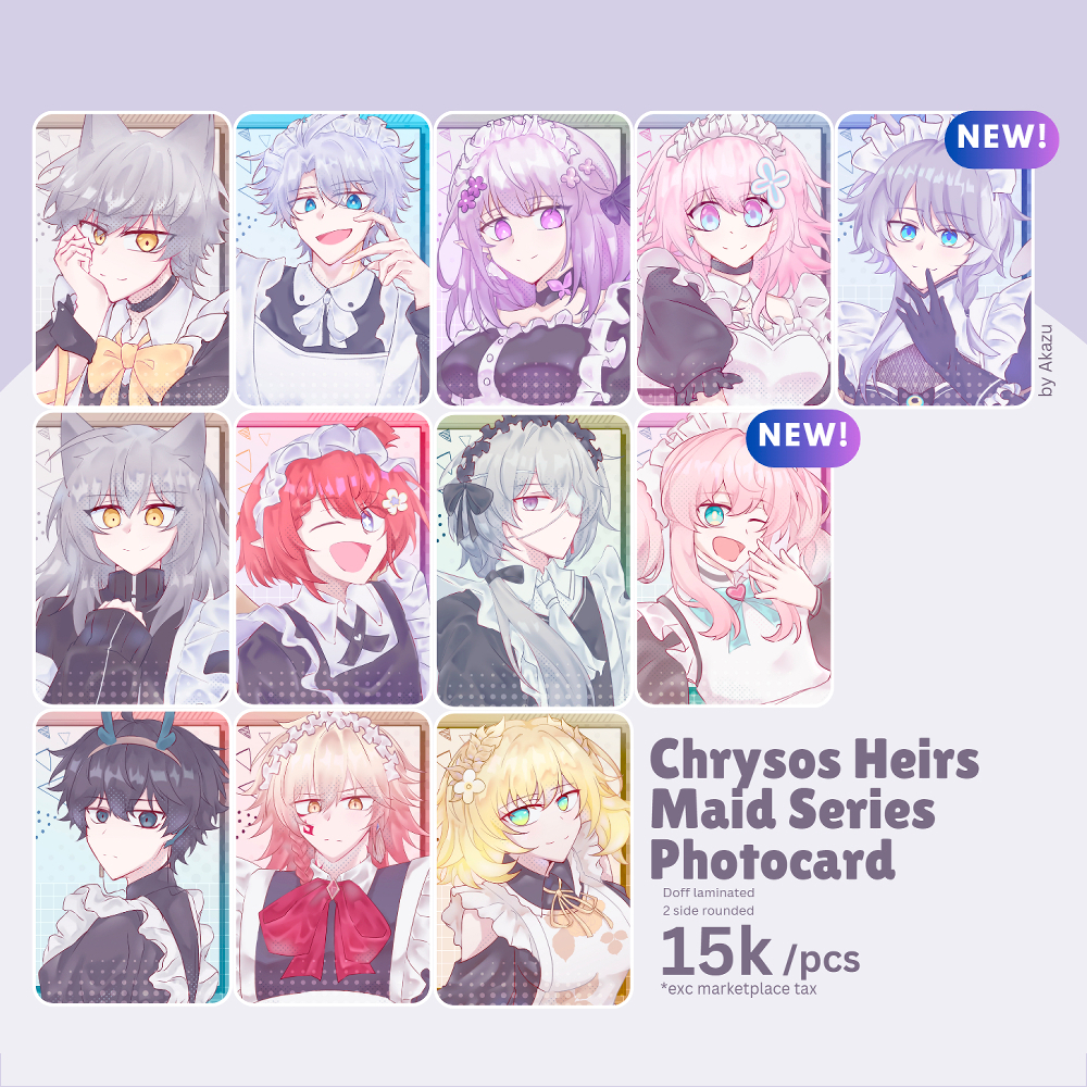 Jual [UPDATE!] HSR Amphoreus Chrysos Heirs Photocard (by akazu ...