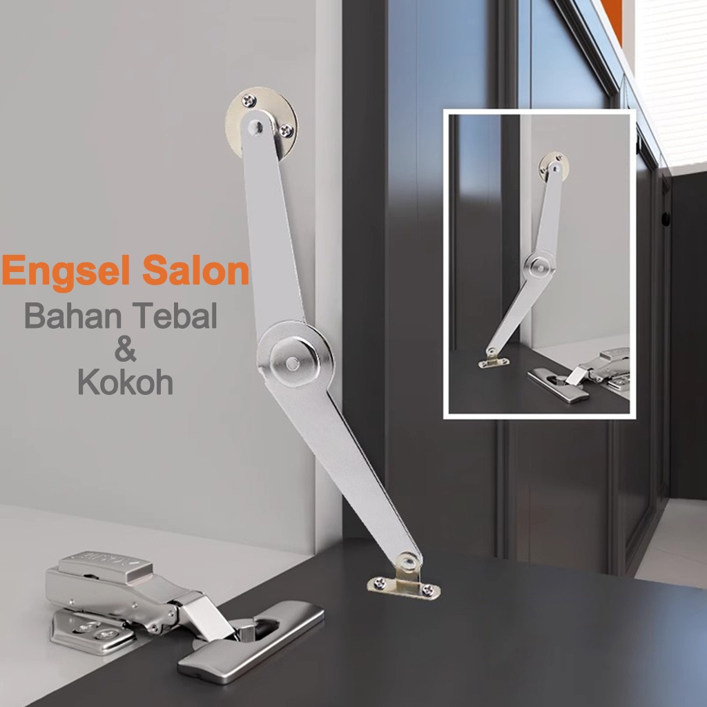 Jual Engsel Salon Stainless Steel Penahan Jendela Lemari Kuat Kokoh ...