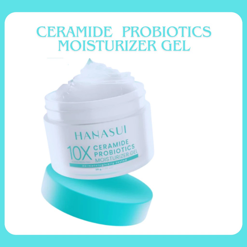 Jual HANASUI CERAMIDE PROBIOTICS MOISTURIZER GEL | Shopee Indonesia