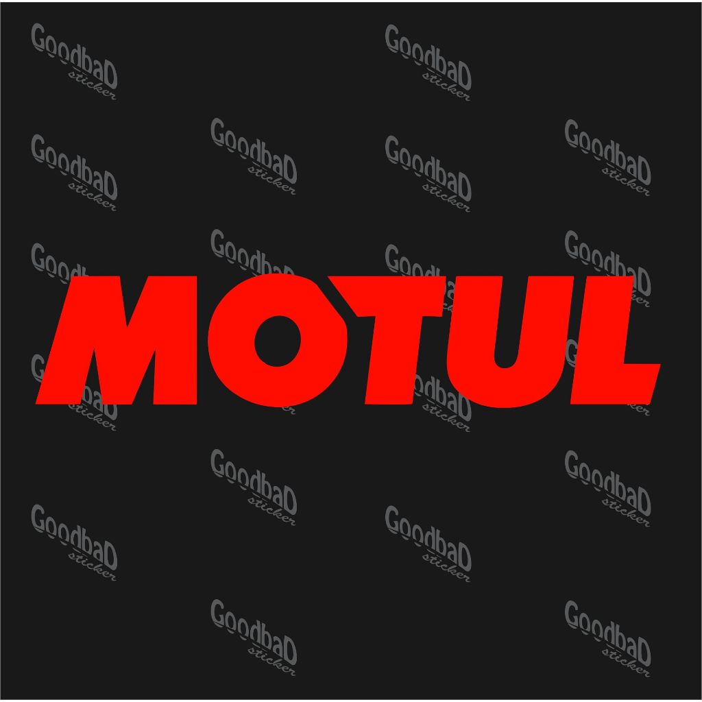 Jual STICKER CUTTING MOTUL SATU WARNA | Shopee Indonesia